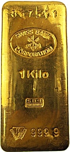 Swiss Bank Corporation Gold Bar - 1 kg